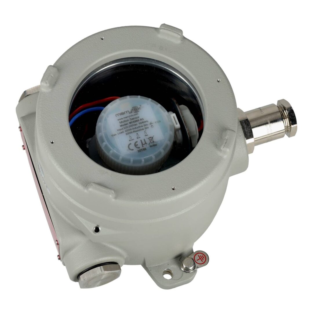Sensor de movimiento industrial ATEX IP66 – ESCUDEX